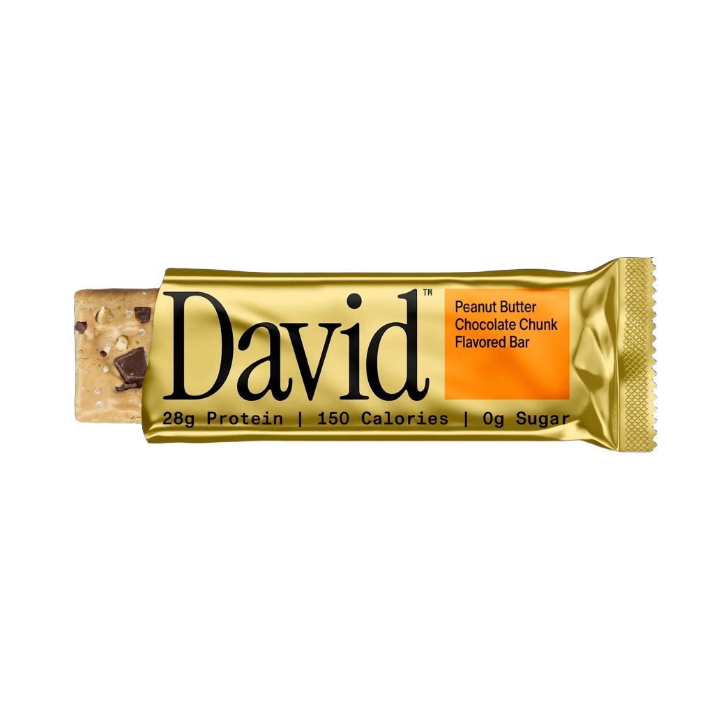 Peanut Butter Chocolate Chunk High Protein Bar | David